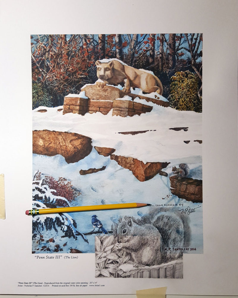 Remarqued Prints by Nicholas Santoleri